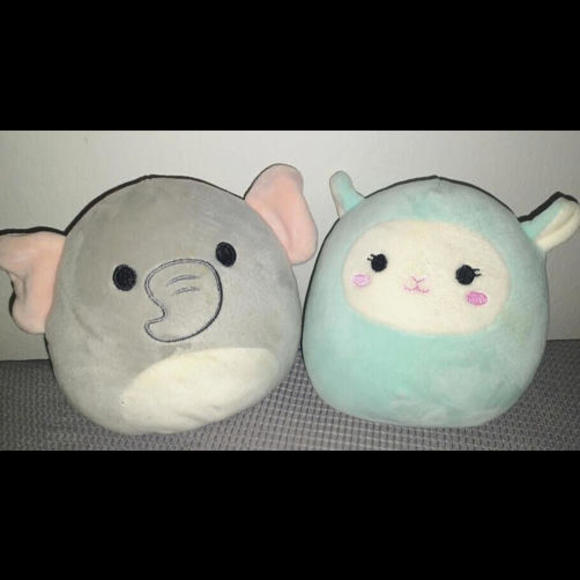 Squishmallows | Toys | Squishmallow Set Of 2 Mila Elephant And Jacob ...